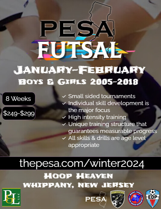 Copy of PESA Futsal | PosterMyWall