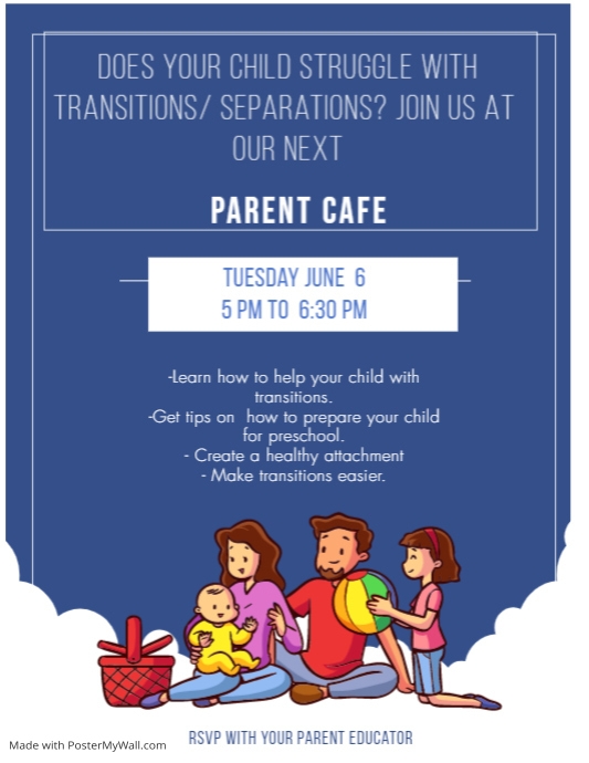 Blue Online Parenting Workshop Flyer | PosterMyWall