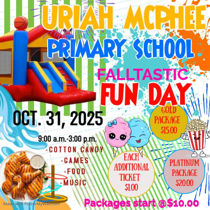 BACK 2 SCHOOL FUN DAY | PosterMyWall