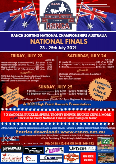 RSNCA NF Program | PosterMyWall