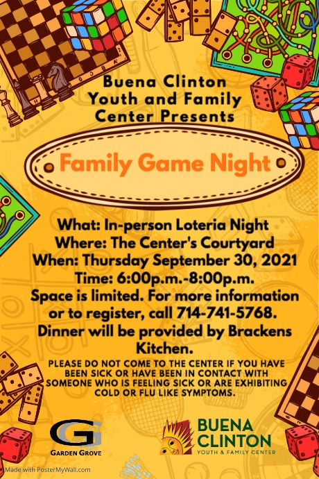 Family game night | PosterMyWall