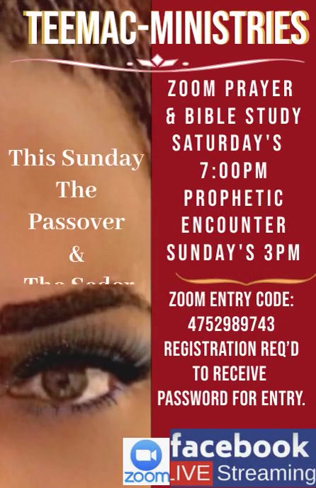 Bible Study & Prophecy | PosterMyWall