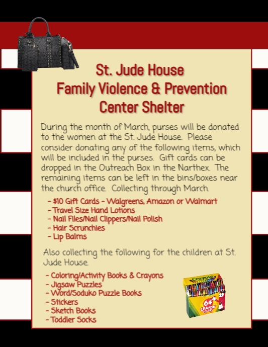 Purse Drive - St Jude House | PosterMyWall