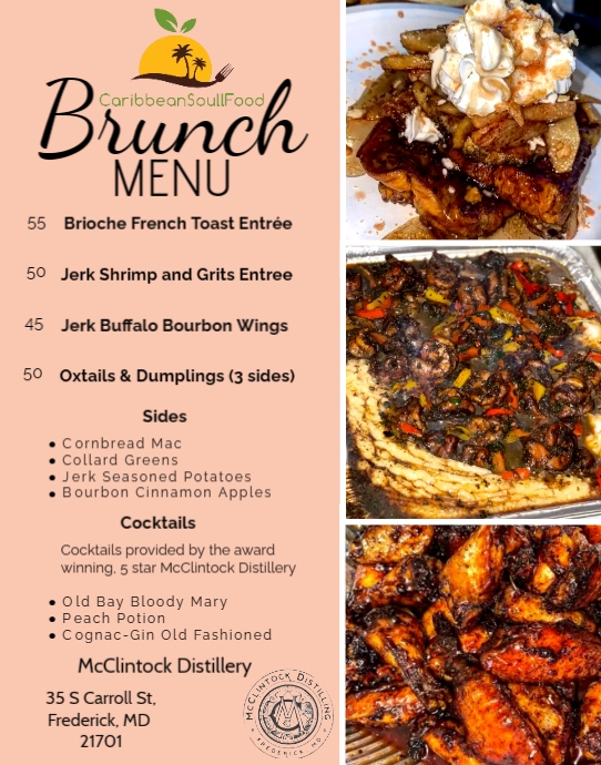 Copy of Brunch Menu | PosterMyWall