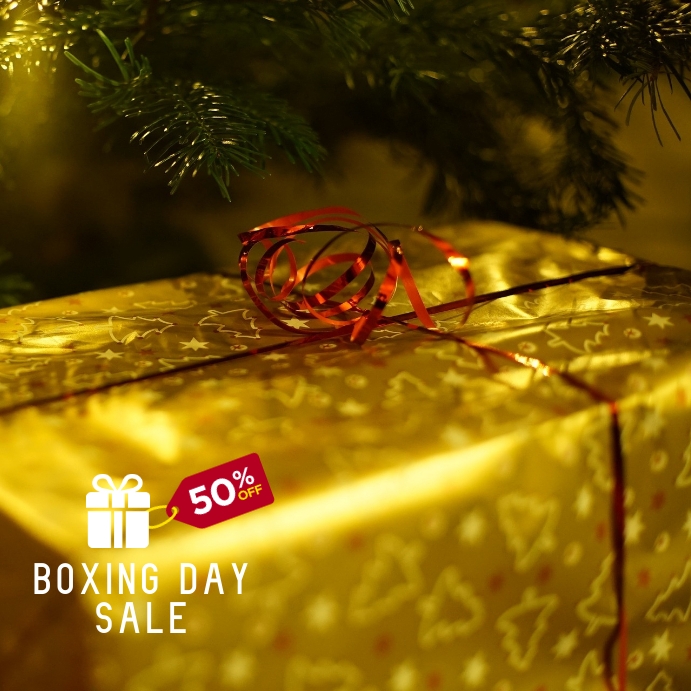 123 Boxing Day Template | PosterMyWall