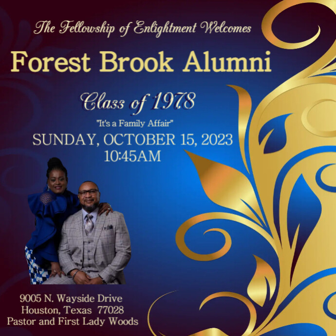 Forest Brook Alumni Class of 1978 | PosterMyWall