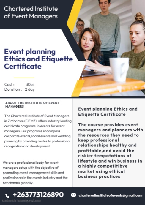 CIEMZ courses | PosterMyWall