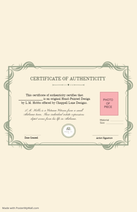 Copy of Certificate of recognition | PosterMyWall