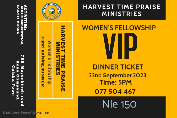 vip pass access template design yellow and gr | PosterMyWall