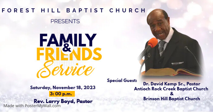 SUNDAY SERVICE | PosterMyWall