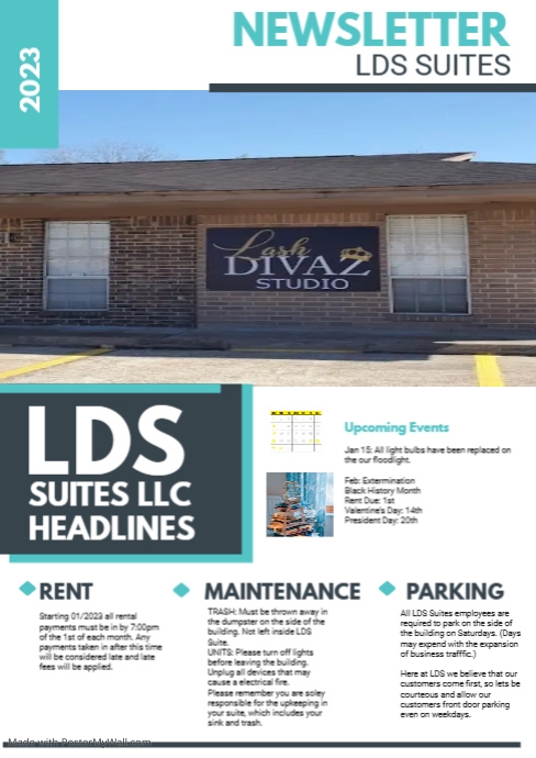 Corporate Newsletter Magazine Page Template | PosterMyWall