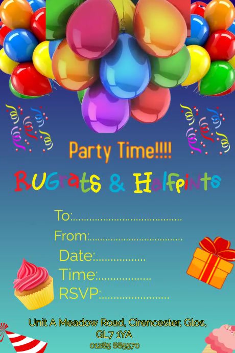 birthday animation poster template | PosterMyWall
