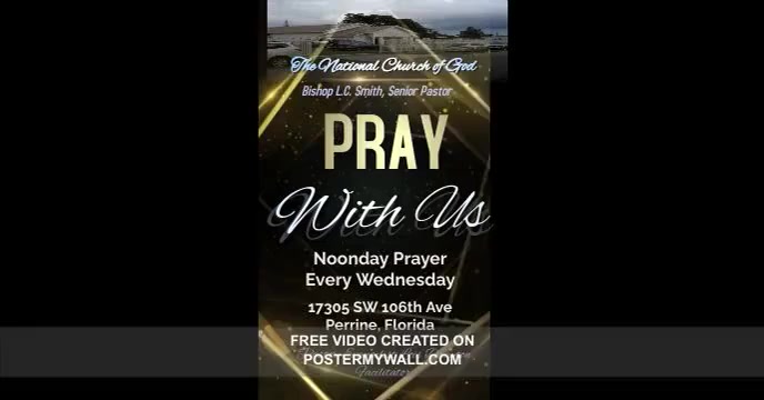 church prayer service ad template | PosterMyWall