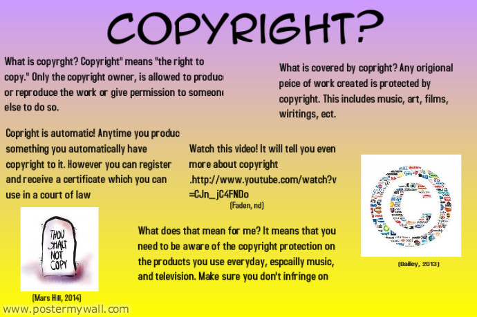 EDU 210 Copyright | PosterMyWall