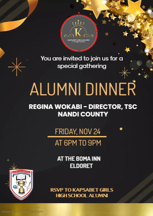 Annual official dinner | PosterMyWall