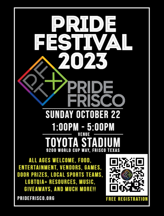 PF-FESTIVAL 2023 TOYOTA STADIUM (black background) | PosterMyWall