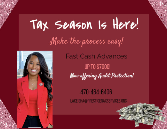 Tax Season Social Media Flyer | PosterMyWall