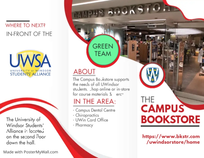 G: Bookstore to UWSA (2) | PosterMyWall