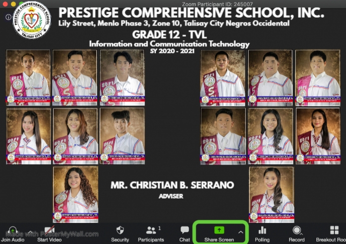 Copy of Copy of Zoom Poster Template | PosterMyWall