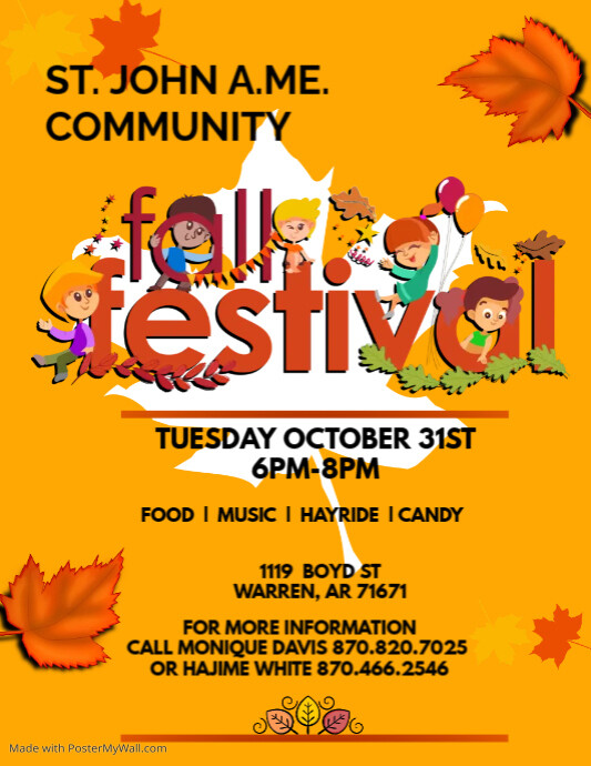 FALL FLYERS | PosterMyWall