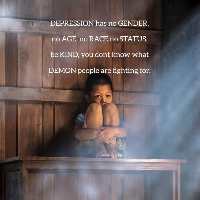 13 Depression Template | PosterMyWall