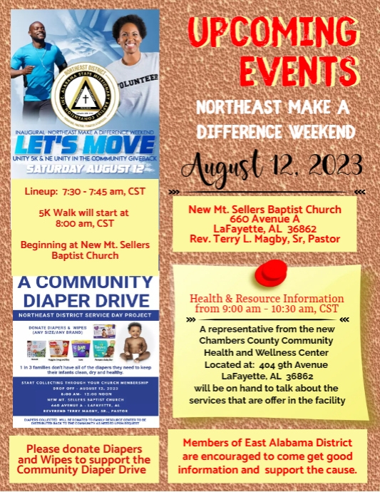 Copy of Upcoming Events | PosterMyWall