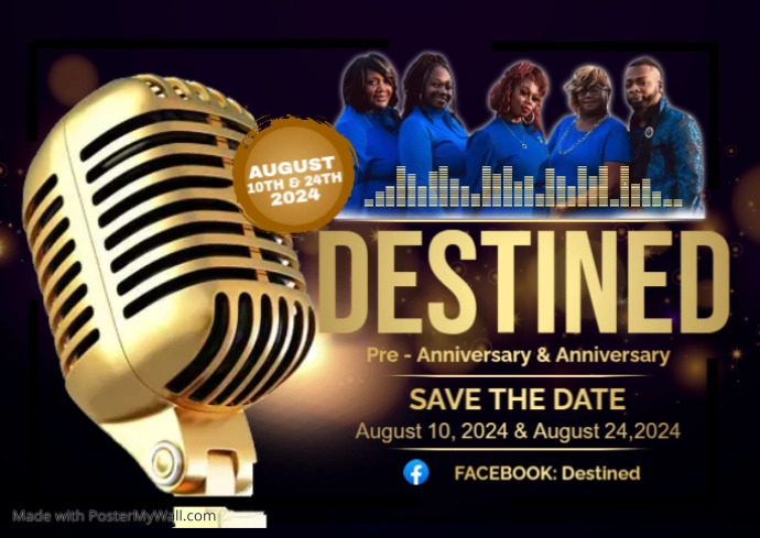 DESTINED! | PosterMyWall