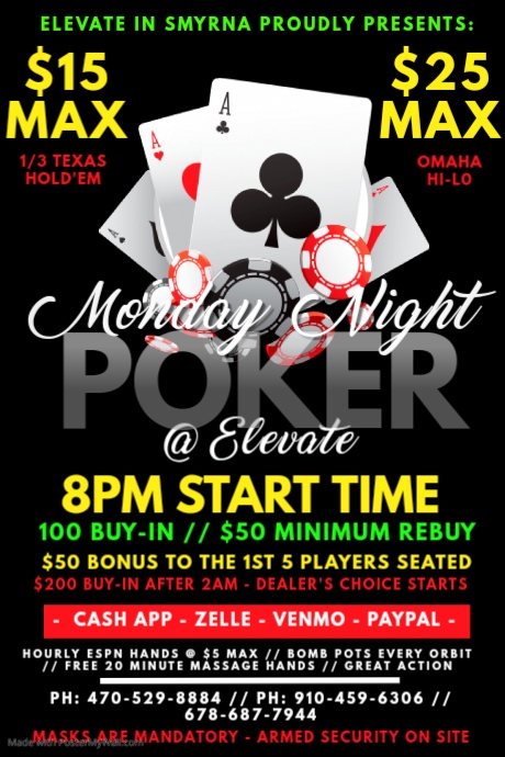 Copy of Elevate Monday Flyer | PosterMyWall