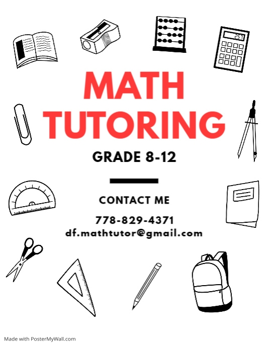 Math Tutoring Flyer | PosterMyWall