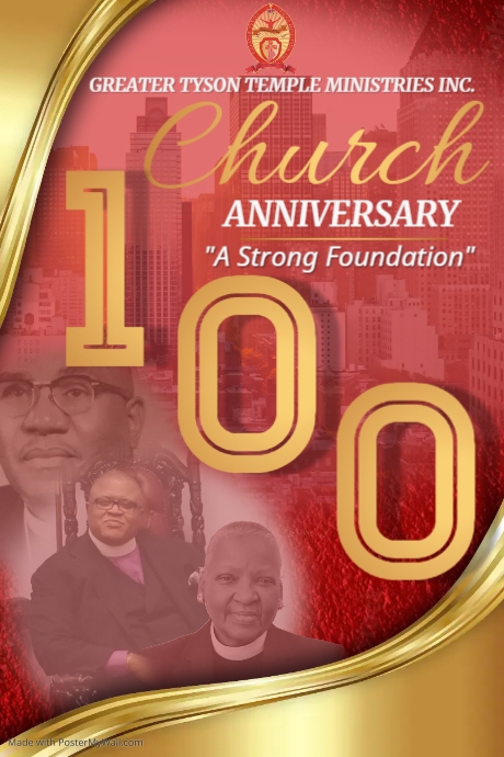Copy of 100th Church Anniversary | PosterMyWall