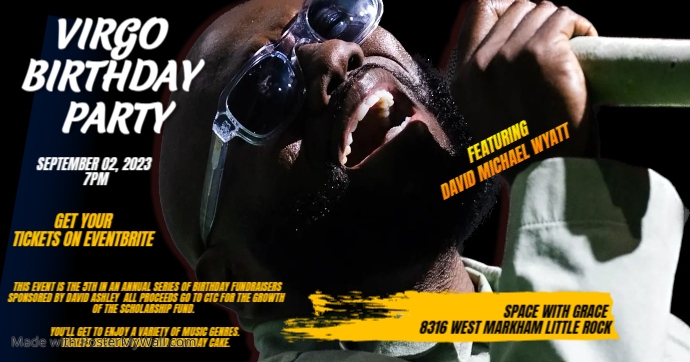 BIRTHDAY BANNER VIRGO PARTY | PosterMyWall