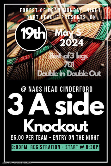 Darts Tournament Poster | PosterMyWall