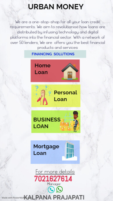 Loans marketing flyer | PosterMyWall