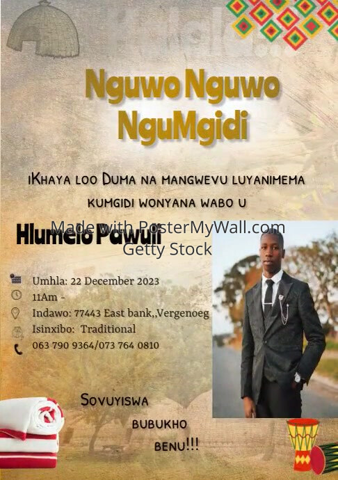 Umgidi Poster | PosterMyWall