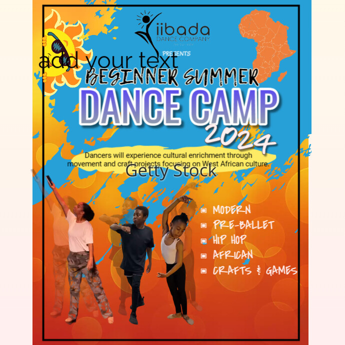 Beginner summer dance camp flyer 23 INSTA | PosterMyWall