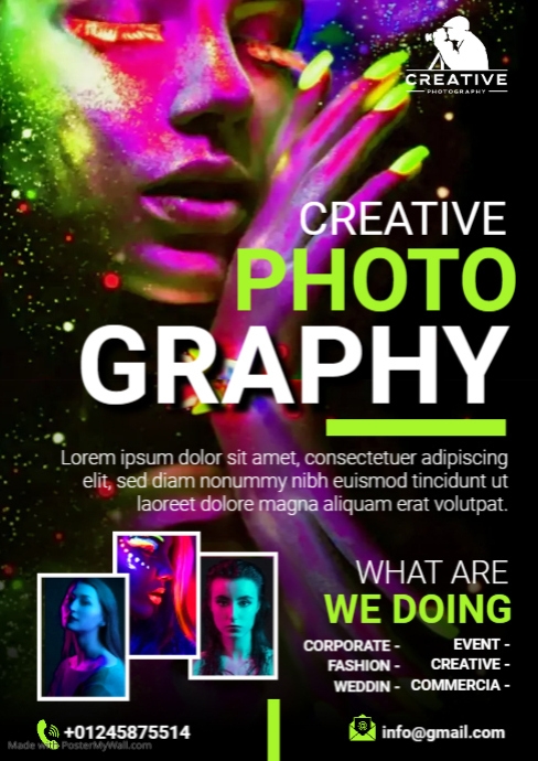 Copy of Photography flyer template | PosterMyWall