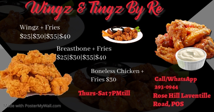 Copy of Wing Wednesday | PosterMyWall