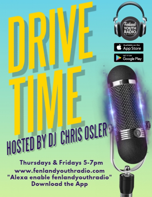 Copy of Copy of Drive time 1 | PosterMyWall