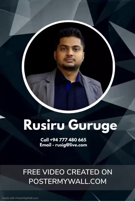 Business card poster template design | PosterMyWall