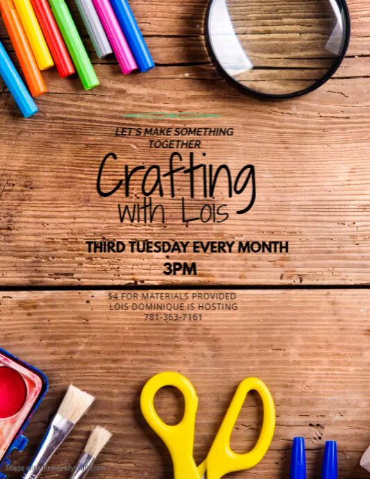 Craft workshop Event Flyer Template | PosterMyWall