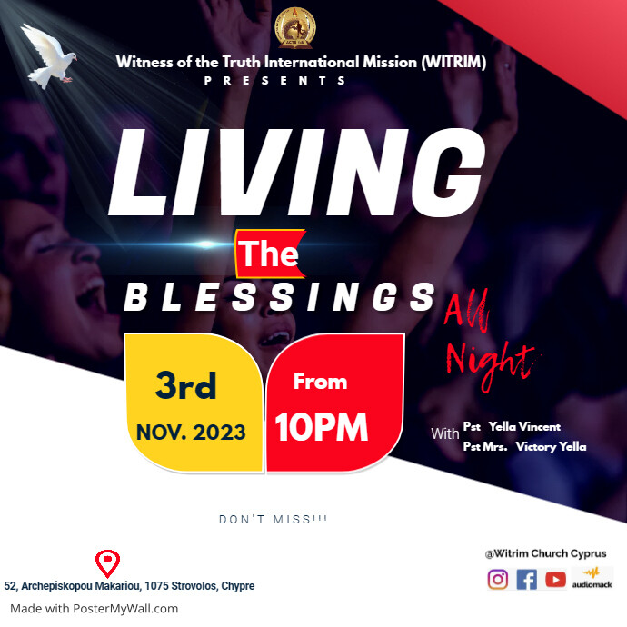 night of visitation | PosterMyWall