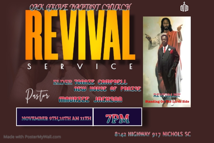 Revival Service (1) | PosterMyWall