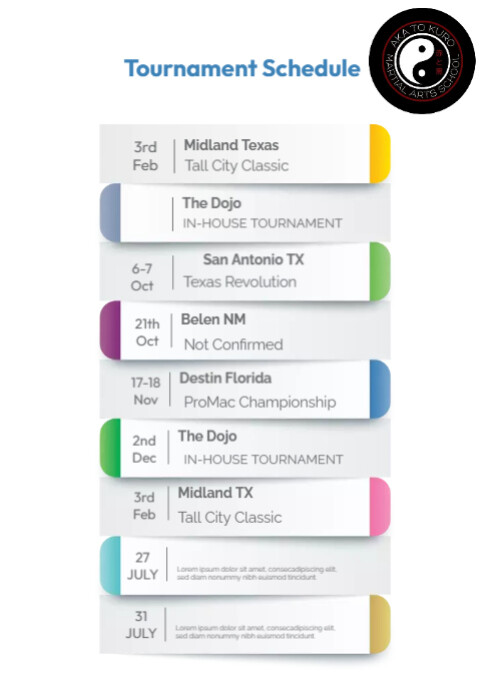 Copy of Event Schedule Template | PosterMyWall