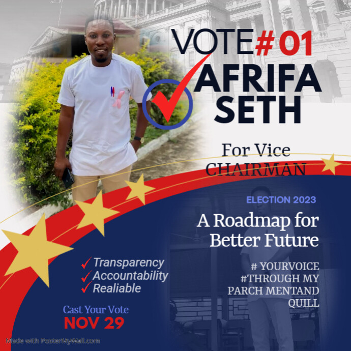 Election Campaign Instagram Post | PosterMyWall