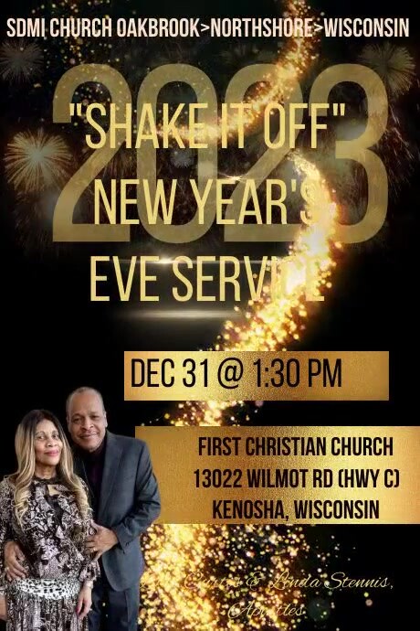 new year PARTY AD SOCIAL MEDIA TEMPLATE | PosterMyWall