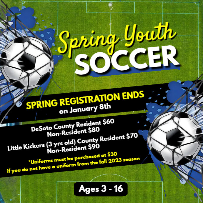 Soccer Tryouts (1) | PosterMyWall