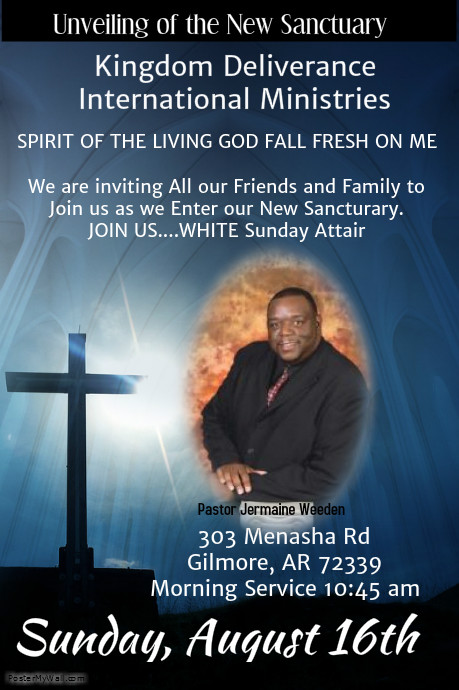 SPIRIT OF THE LIVING GOD FALL FRESH ON ME! | PosterMyWall