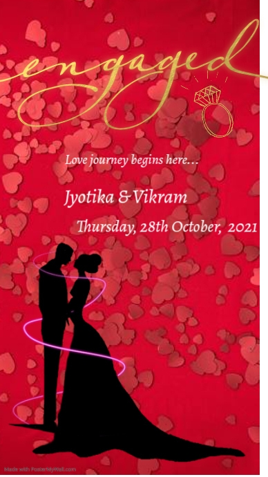 Copy of engaged digital display template | PosterMyWall