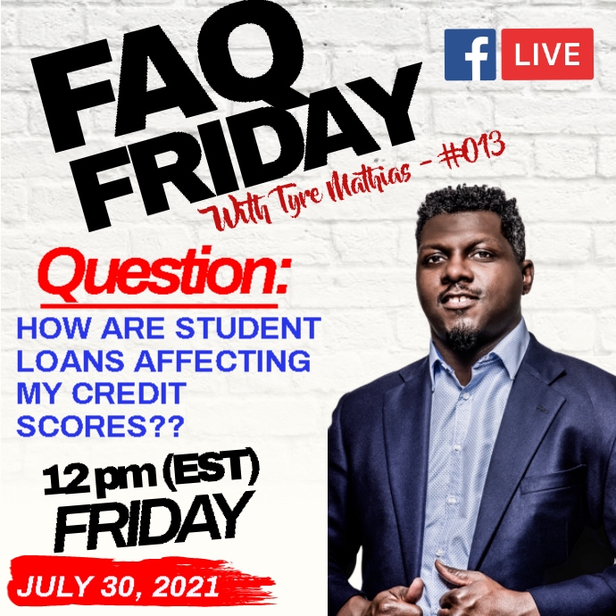 Friday FAQ Flyer 13 | PosterMyWall