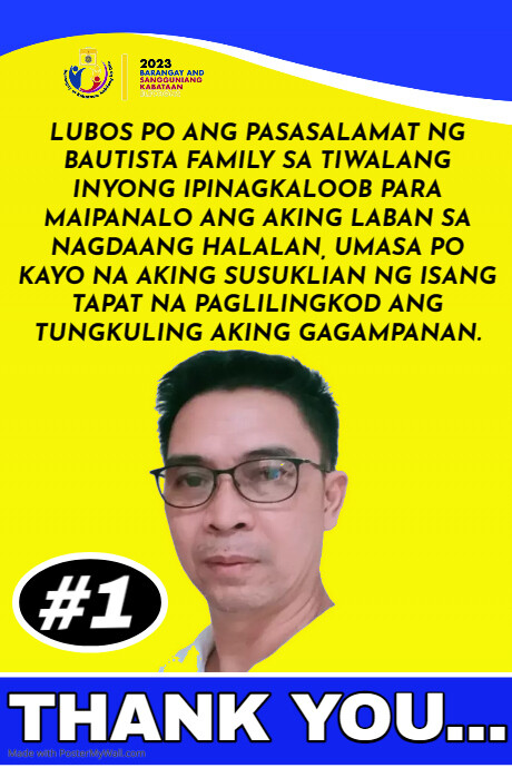 Barangay Poster Layout | PosterMyWall